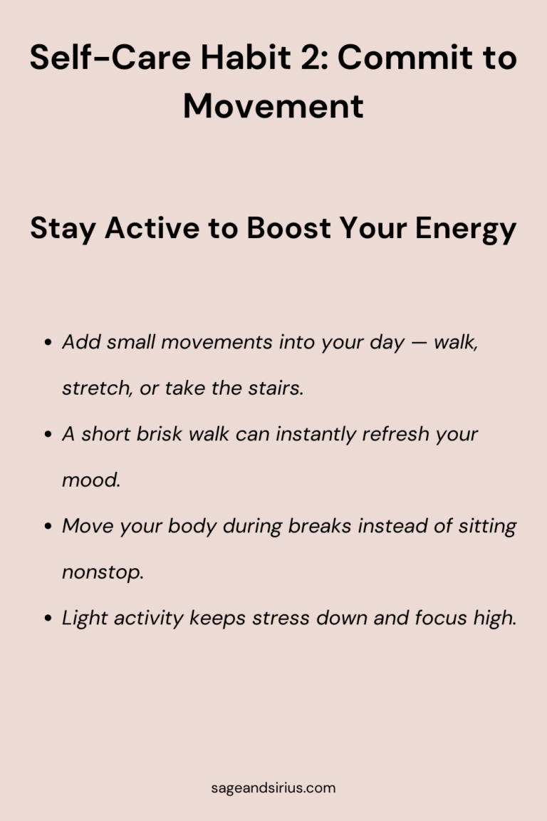 11 Self-Care Habits That Actually Improve Your Work Performance - Sage ...